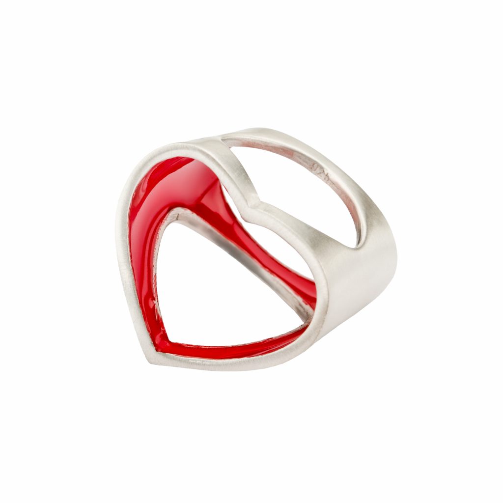 Inel Heart-shaped Art - Lehel Jewelry